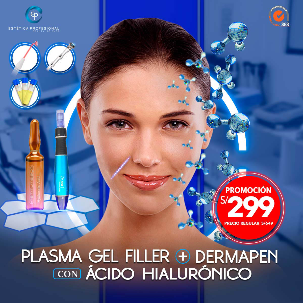 Plasma hands – infiltrado – EP ESTÉTICA PROFESIONAL