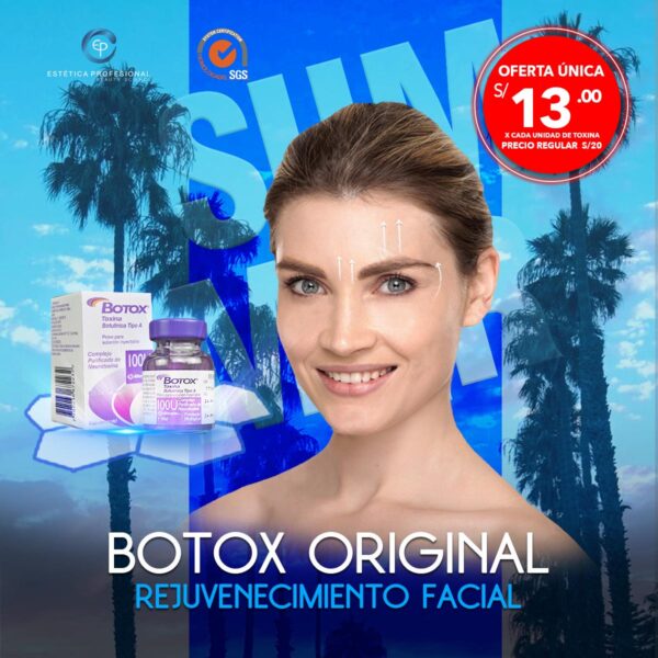 Botox Original – Toxina Botulínica | EP ESTÉTICA PROFESIONAL