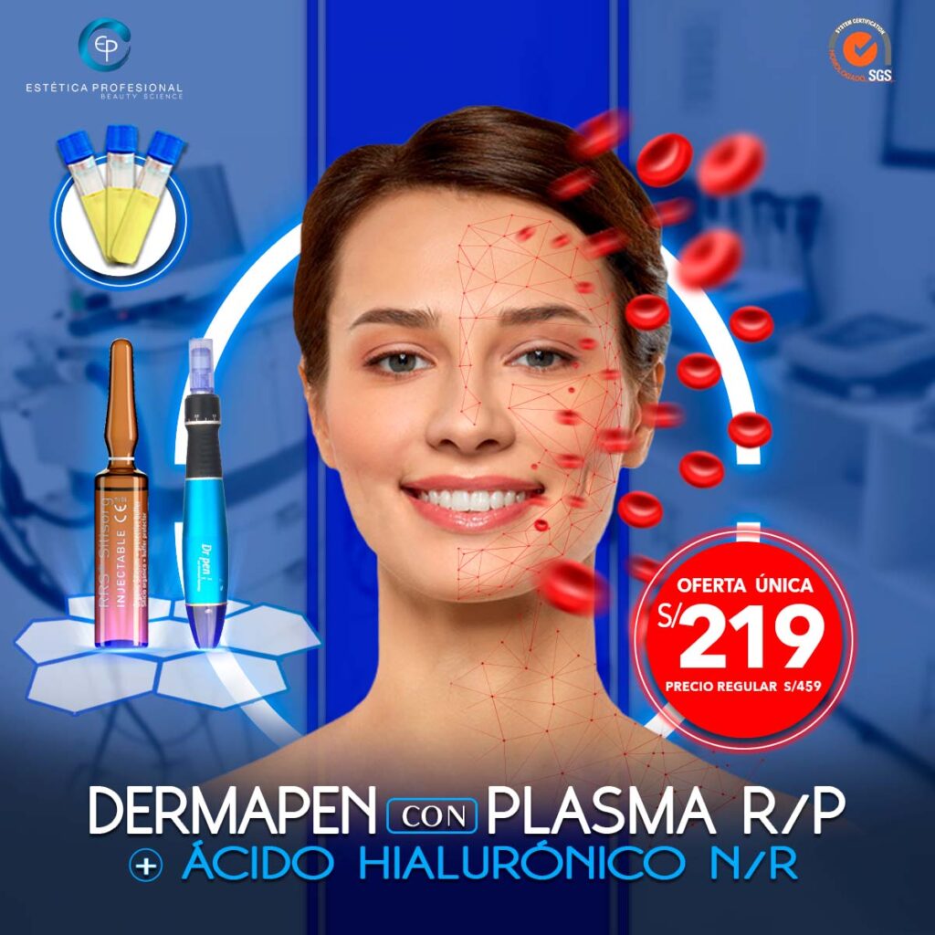 Plasma Infiltrado Facial - Premium - EP ESTÉTICA PROFESIONAL