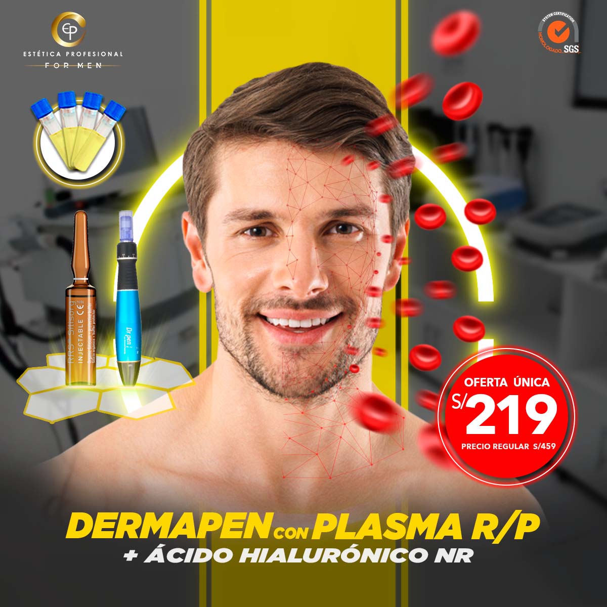 Dermapen con Plasma R/P - Premium - EP ESTÉTICA PROFESIONAL