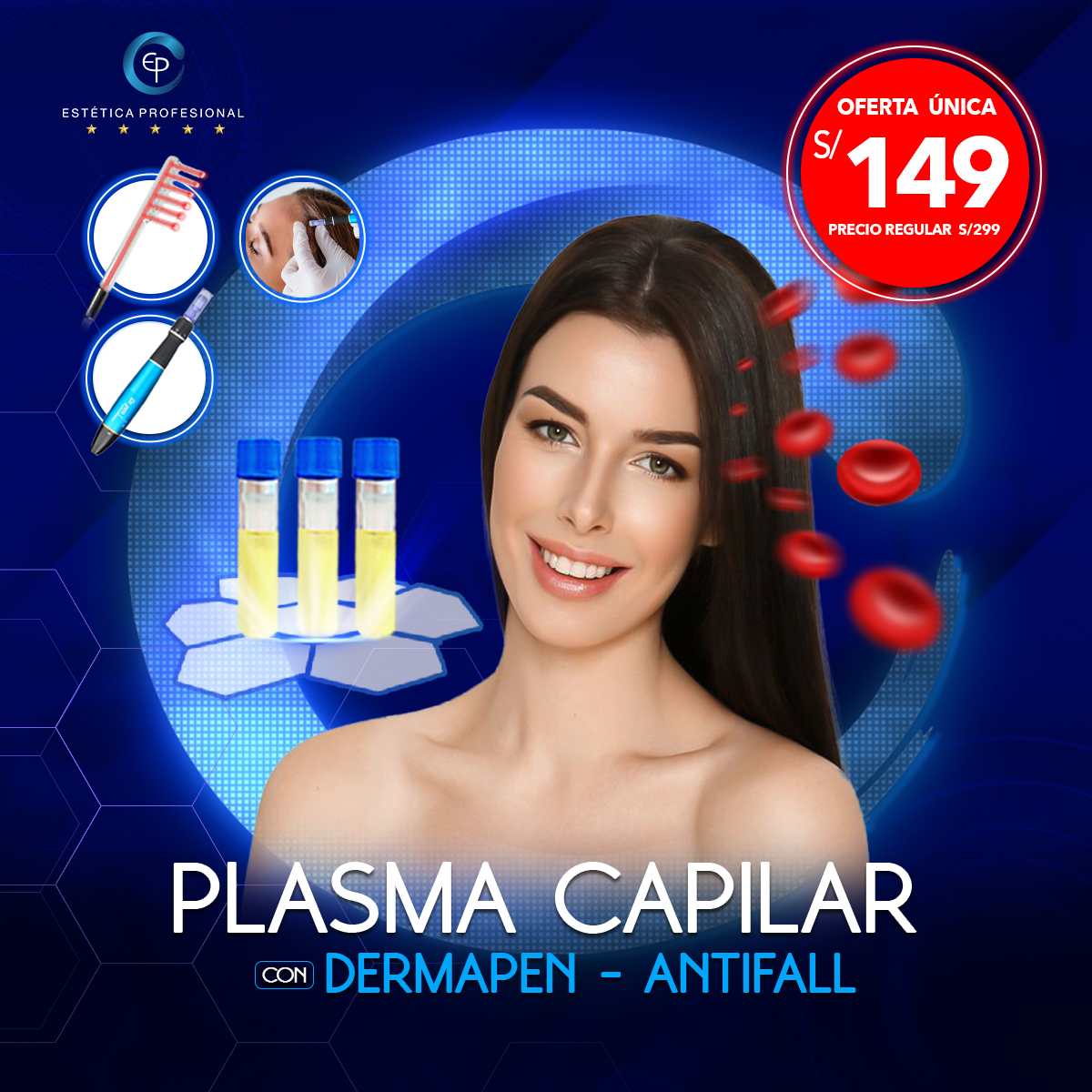 Esperma de Salmón Europeo con dermapen – PREMIUM | EP ESTÉTICA PROFESIONAL