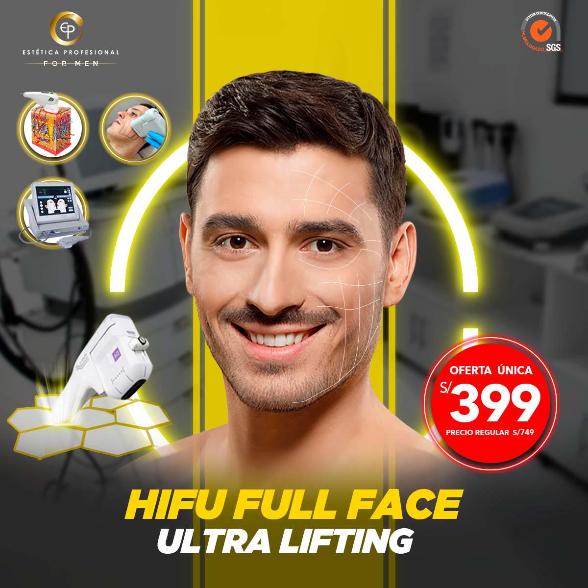 HIFU FULL FACE ULTRA LIFTING | EP ESTÉTICA PROFESIONAL