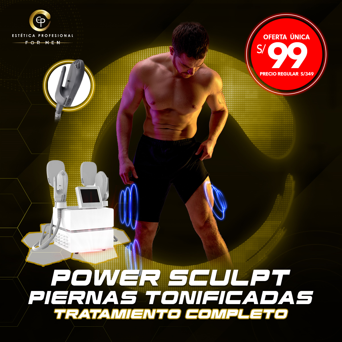 POWER SCULPT PIERNAS TONIFICADAS- TRATAMIENTO COMPLETO | EP ESTÉTICA ...